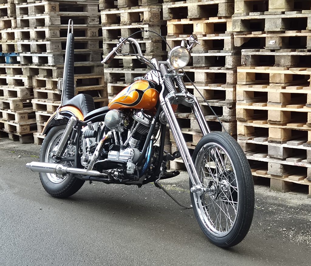 Harley Davidson Panhead Chopper 1965 - PS Vintage
